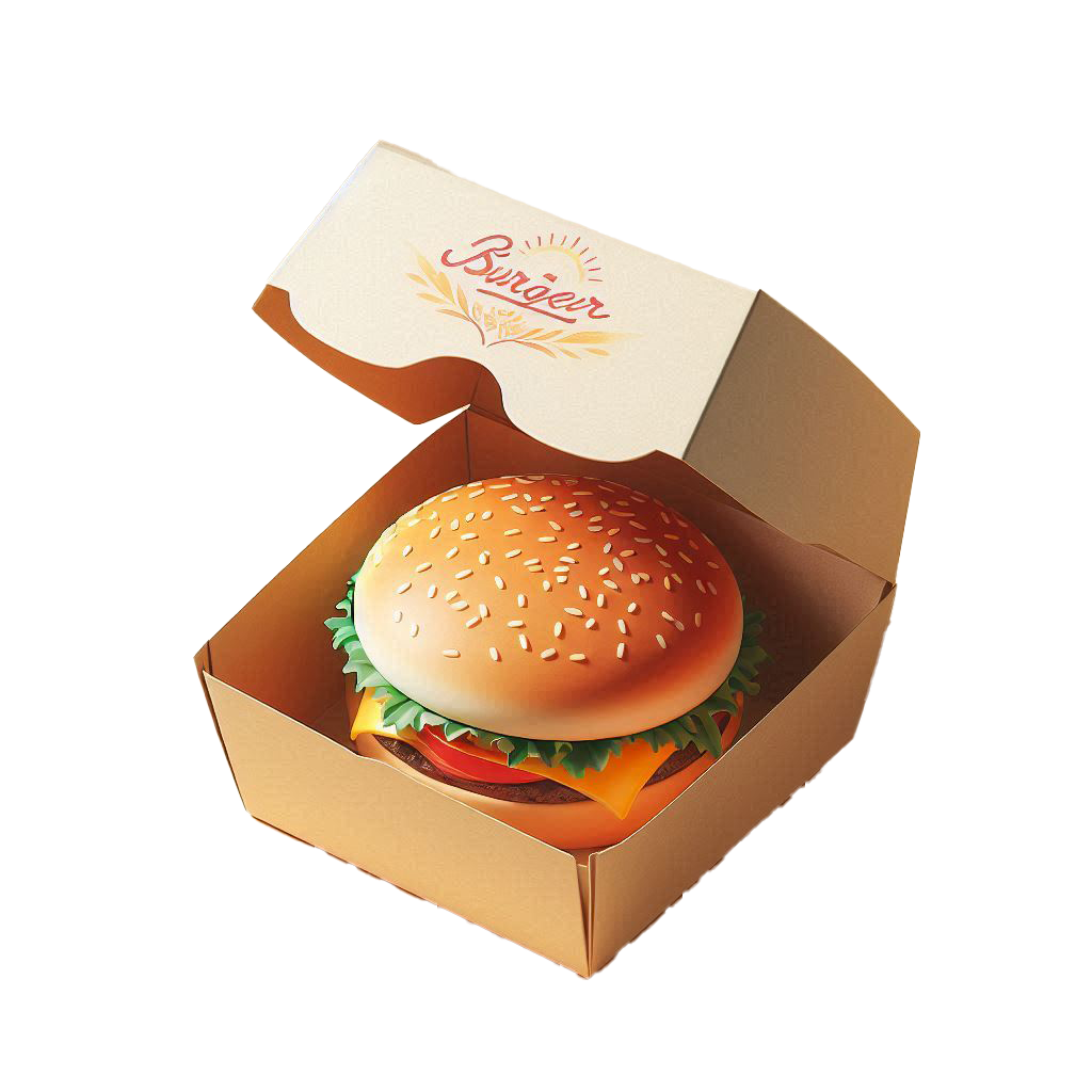 CUSTOM BURGER BOXES – PAK ONE