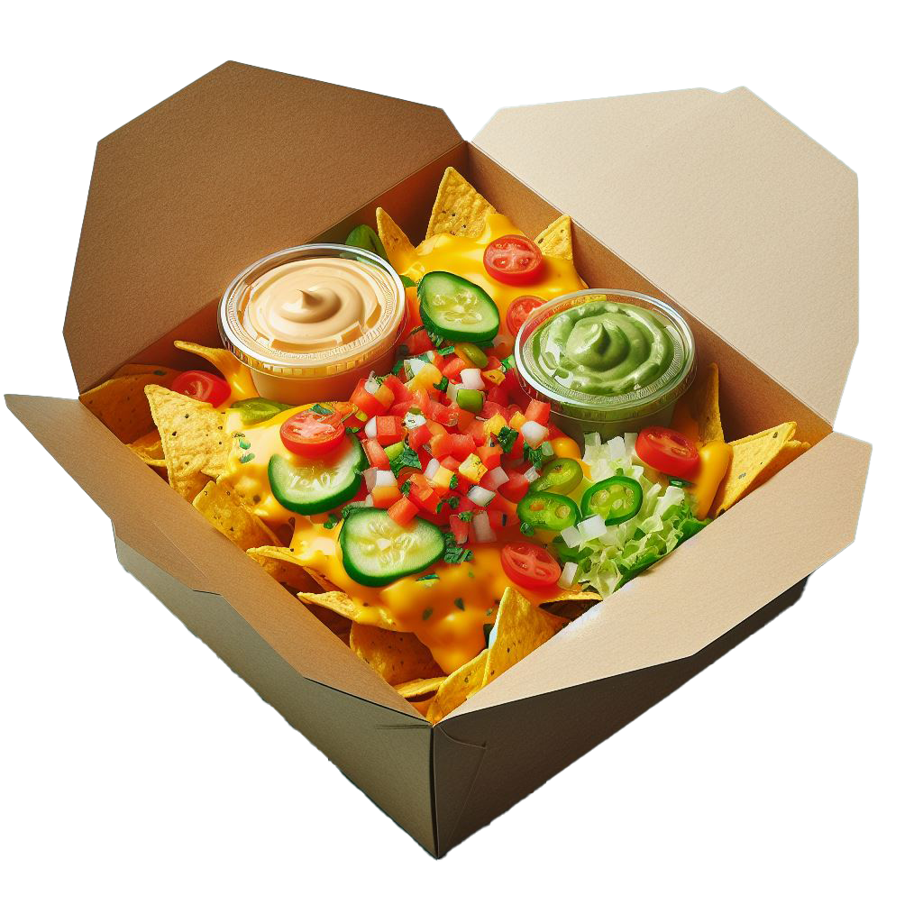 CUSTOM TACO / NACHO BOXES – PAK ONE