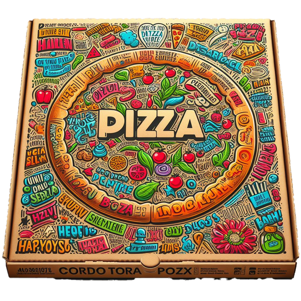 CUSTOM PIZZA BOXES - 50/CASE – PAK ONE