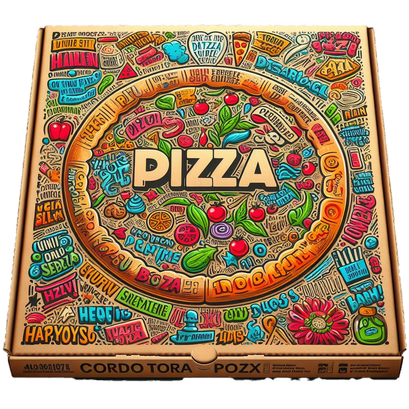 CUSTOM PIZZA BOXES - 50/CASE – PAK ONE