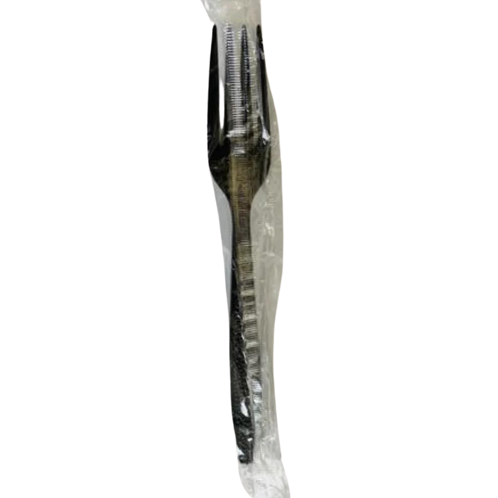 FULL SIZE HEAVY PS BLACK INDIVIDUALLY WRAPPED FORKS 1000 CT – PAK ONE