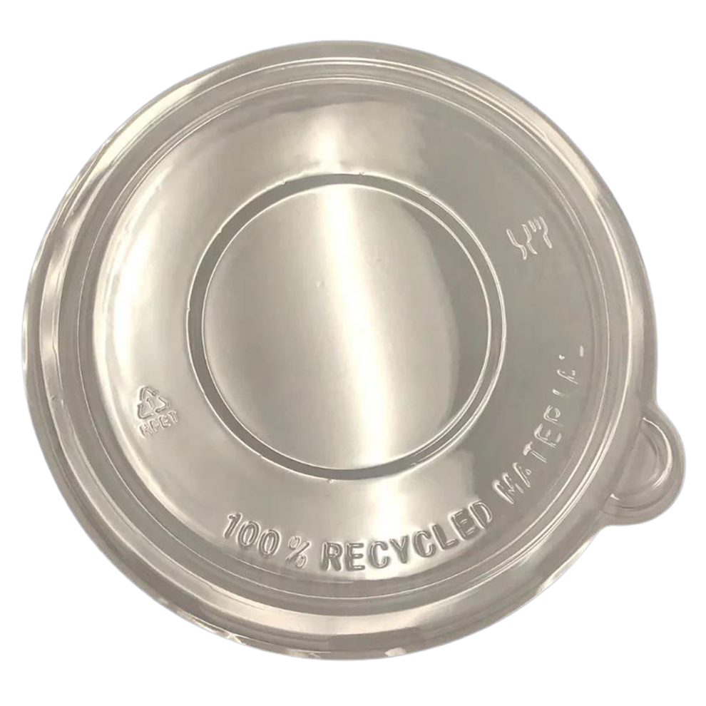 16 OZ CLEAR PLASTIC LIDS FOR ECO BOWLS - 500CT – PAK ONE