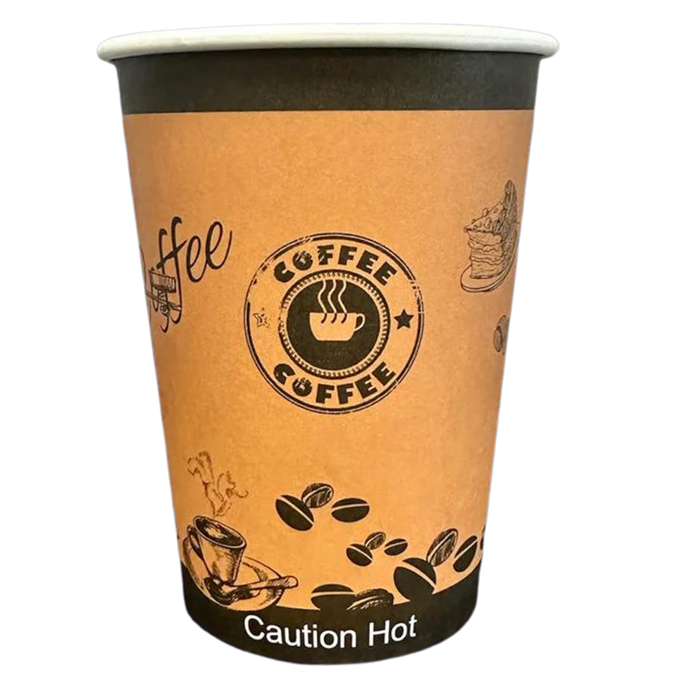 12 OZ HOT PAPER CUPS 1000CT – PAK ONE